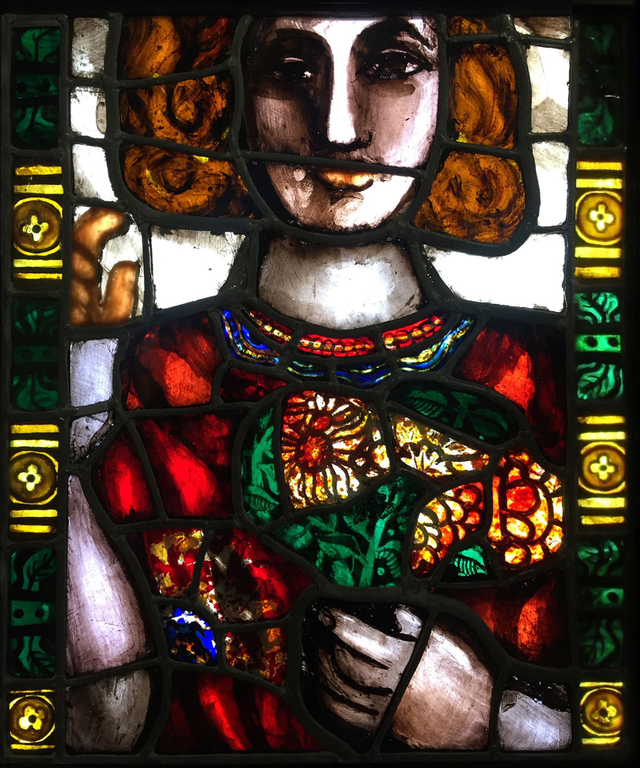 Pauline Boty’s stained glass self portrait back on display soon at the ...