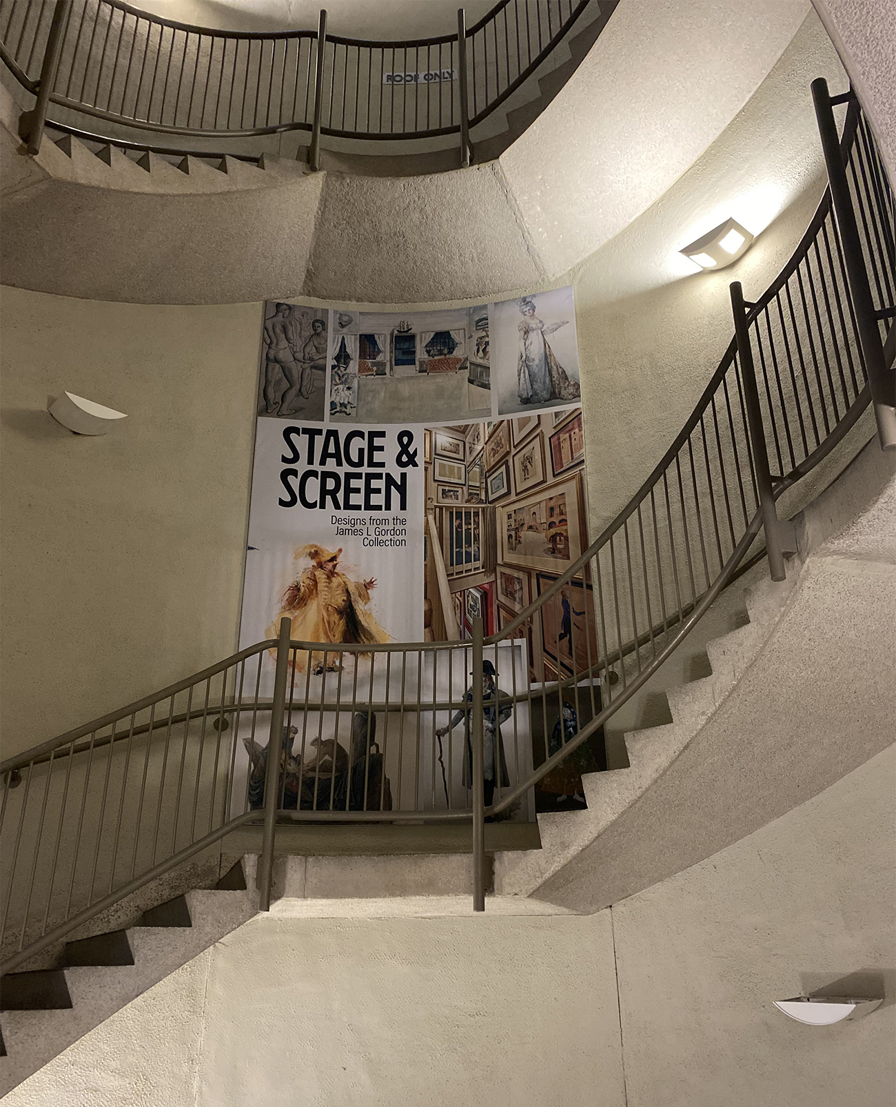 Rarely seen set and costume designs by Boty on display in “Stage and ...